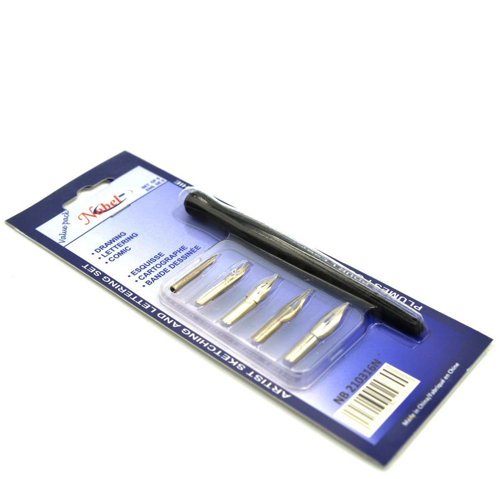 Calligraphy Pen Set - Black – Artful Wares Art Supplies